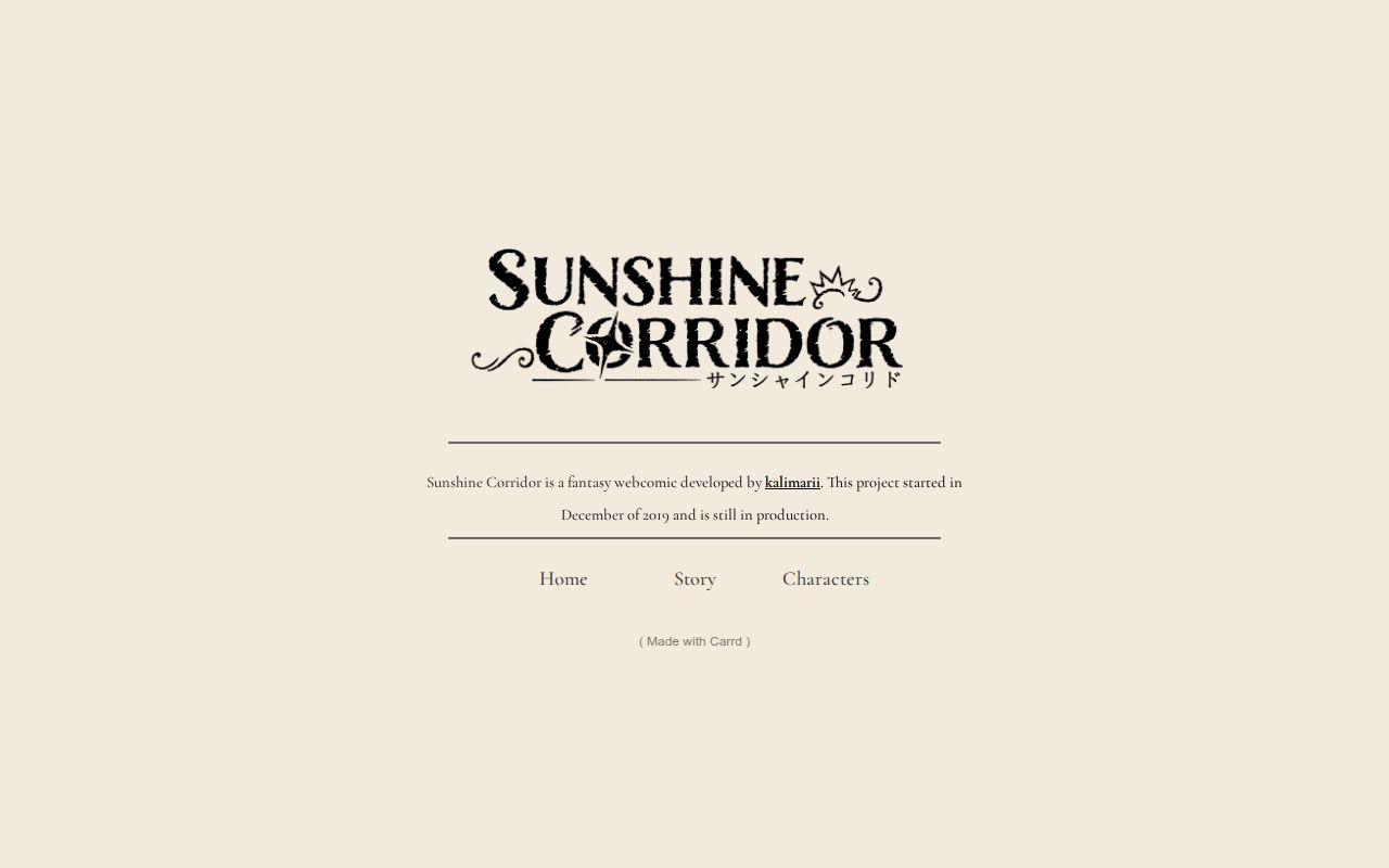 Sunshine Corridor